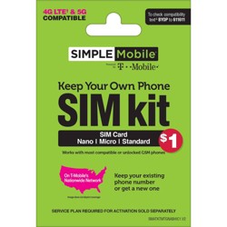 Mint Mobile 3 Month 10gb/mo Plan Sim Kit : Target