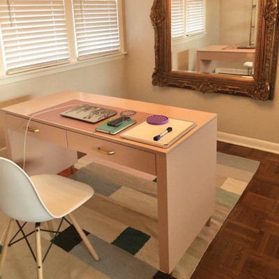 Dixie Desk Blush Pink - Buylateral : Target