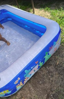 Poolmaster 53" X 16" Inflatable Kiddie Swimming Pool For Big Fun Summer ...