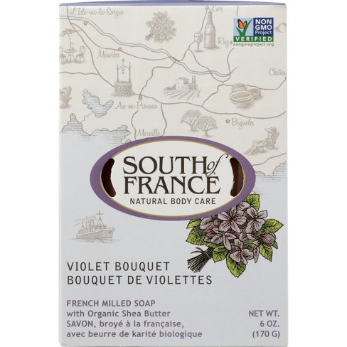 South Of France Bar Soaps French Milled Oval Soap - Violet : Target