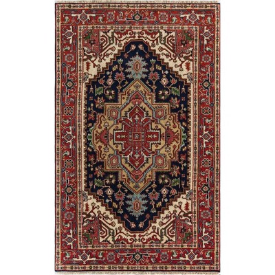 Rugs America Ovalle Rh002 Midnight Blue Transitional Boho Blue Area Rug ...