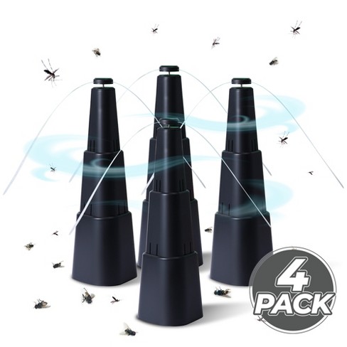 Hom Electric Fly Fan For Tables - Insect & Mosquito Repellent Portable ...