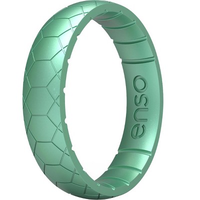 Enso Rings Thin Etched Legends Series Silicone Ring - 6 - Medusa Snake ...