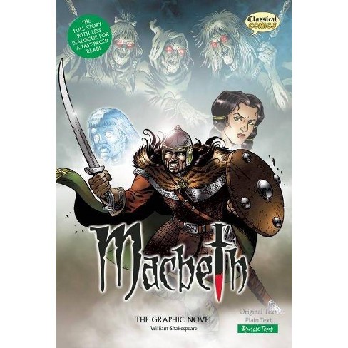 Macbeth The Graphic Novel: Quick Text - (classical Comics) By William Shakespeare (paperback ...