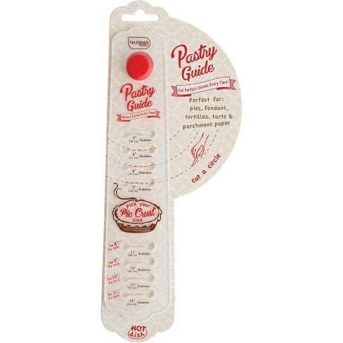Talisman Designs Perfectly Round Pie Dough Cutting Pastry Guide : Target