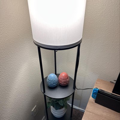 Shelf Floor Lamp Black - Room Essentials™ : Target