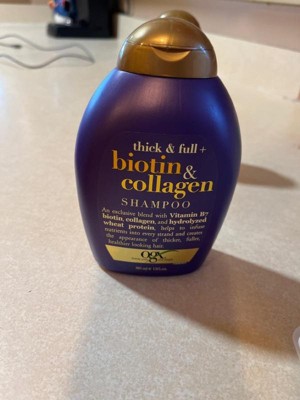 Ogx Biotin & Collagen Extra Strength Volumizing Shampoo For Fine Hair ...