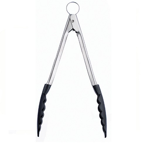 Cuisipro 9.5 Inch Nonstick Nylon Locking Tongs : Target