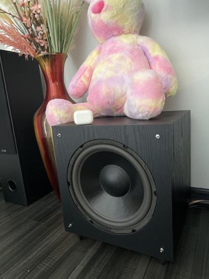 Monoprice 12-inch Powered Subwoofer - Black, 150-watt (rms) : Target