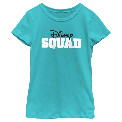Girl's Disney Squad T-shirt - Tahiti Blue - Medium : Target