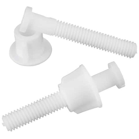 Plastic toilet screws store