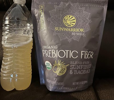 Be Well Organic Prebiotic Fiber Powder, Blend From Sunfiber & Baobab ...