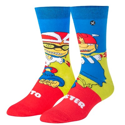 Odd Sox, Otto Twister, Funny Novelty Socks, Large : Target