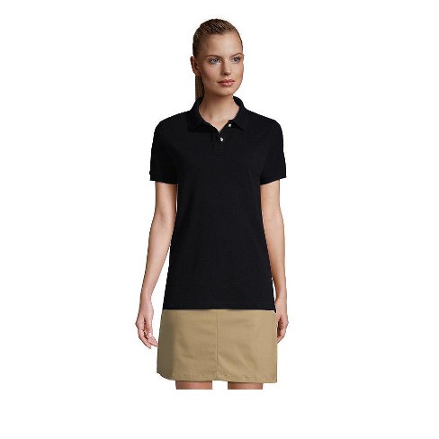 School Uniform Young Women's Short Sleeve Mesh Polo Shirt : Target