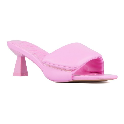 Olivia Miller Women's Allure Heel Sandal - 6, Pink : Target
