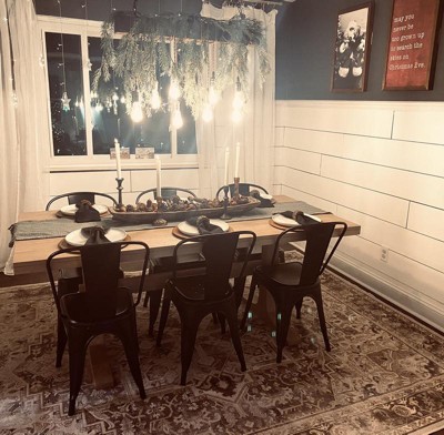 Pedestal Wood Dining Table - Natural - Hearth & Hand™ With Magnolia ...