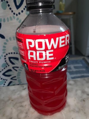Powerade Fruit Punch Sports Drink - 20 Fl Oz Bottle : Target
