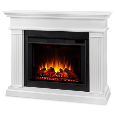 Real Flame Centennial 56" Grand Electric Fireplace In White : Target