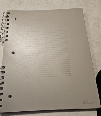 Altitude 200pg 1 Subject College Ruled Notebook 11"x9" Split Wire Warm ...