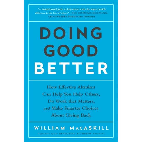 Doing Good Better - By William Macaskill (paperback) : Target