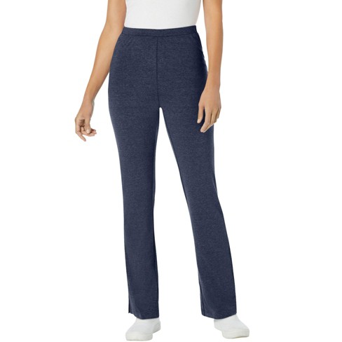 Woman Within Women's Plus Size Tall Stretch Cotton Bootcut Pant - 3x ...