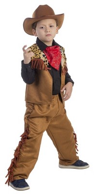 Dress Up America Cowboy Costume For Kids - Large : Target