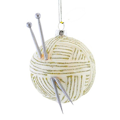 Cody Foster 3.0 Inch Ball Of Yarn Tree Ornaments : Target