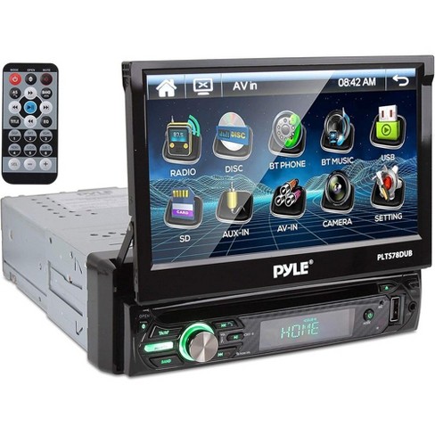 Pyle 7" Motorized Touchscreen Bluetooth Stereo Receiver With Cd/dvd ...