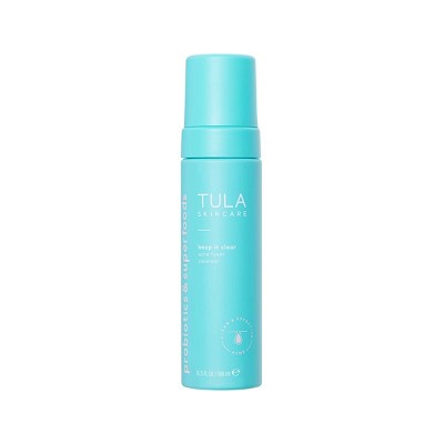 Tula Skincare Keep It Clear Acne Foam Cleanser - 6.3 Fl Oz - Ulta ...