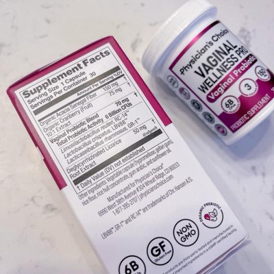 Physician's Choice Women's Vaginal Wellness Probiotics And Urinary ...