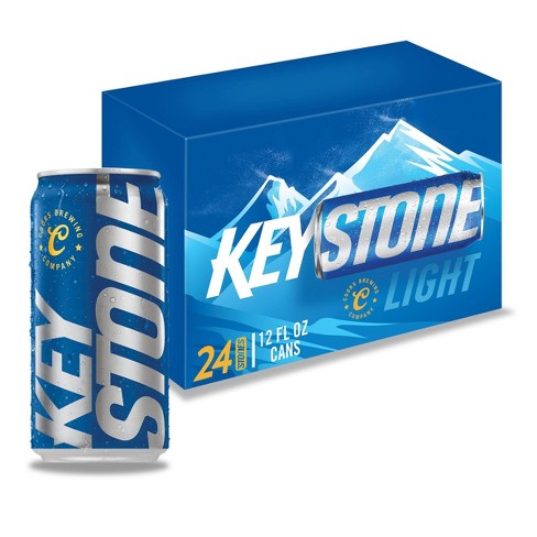 Keystone Light Beer - 24pk/12 Fl Oz Cans : Target