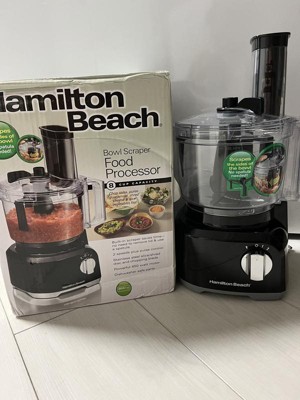 Hamilton Beach Bowl Scraper Food Processor Black - 70743 : Target