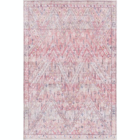 Well Woven Anya Chevron 6' X 9' Red Area Rug : Target