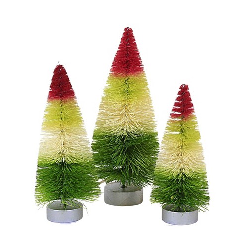 Bethany Lowe 6.0 Inch The Jolly Side Of Christmas Trees Christmas ...