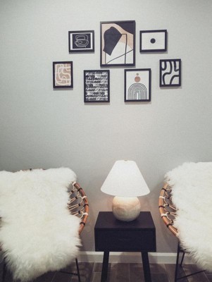 Set Of 7 Gallery Frame Set Black - Room Essentials™ : Target