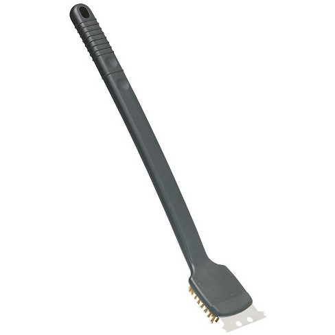 Grill Mark Grill Brush With Scraper 2.8 In. H X 17 In. L X 1 In. W : Target