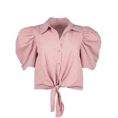 Women's Free Spirit Kiki Drawstring Tee - Bishop + Young S : Target