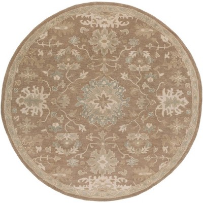 Well Woven Ellie Hand-braided Geometric Jute 4' Round Natural Area Rug ...