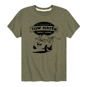 Boys' Cars Tow Mater Towing And Salvage Short Sleeve Graphic T-Shirt ...