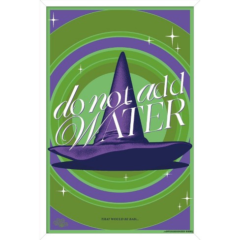 Trends International The Wizard Of Oz - Do Not Add Water Framed Wall ...