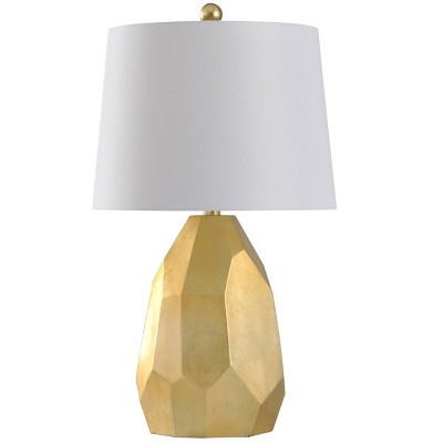 Declan Table Lamp Gold - Stylecraft: Polyresin, Brush Nickel Knobs ...