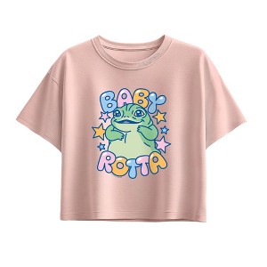 Girls' - Star Wars - Kawaii Baby Rotta Short Sleeve Boxy Graphic T ...