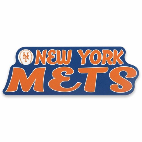 Mlb New York Mets Retro Wood Wall Decor : Target