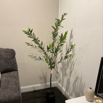 Nearly Natural 5’ Olive Artificial Tree : Target