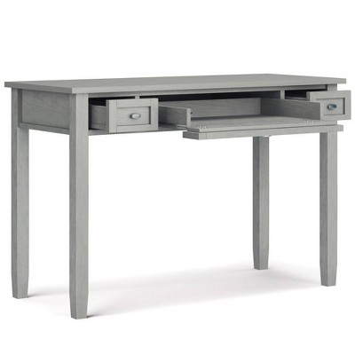 40" Shaker Cottage Desk Gray - Alaterre Furniture: Transitional Style ...