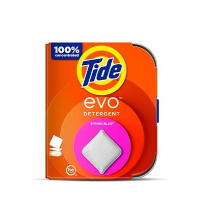 Tide Evo Spring Blast Laundry Detergent Tiles : Target
