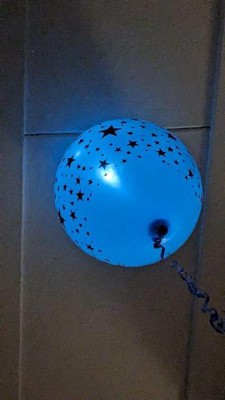 5ct Illooms Led Light Up Mixed Solid Stars Balloon : Target