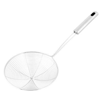 Unique Bargains Stainless Steel Fine Mesh Strainer Colander Flour ...