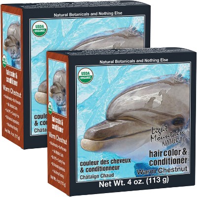 Light Mountain Henna Hair Color – Warm Chestnut, Organic & Chemical ...