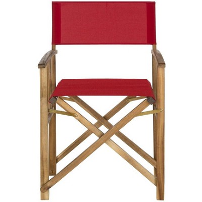 Laguna Director Chair (set Of 2) - Natural/yellow - Safavieh. : Target